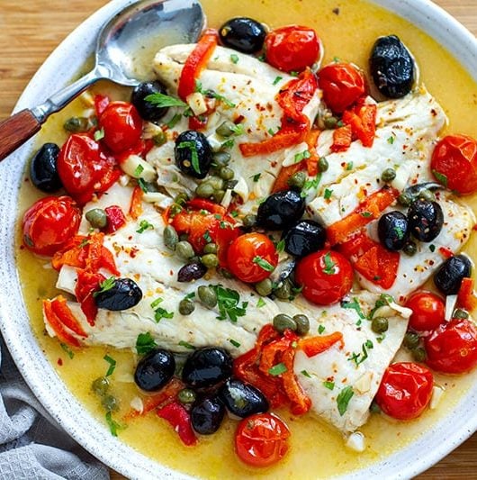 Instant Pot Italian Fish (From Frozen, Whole30)