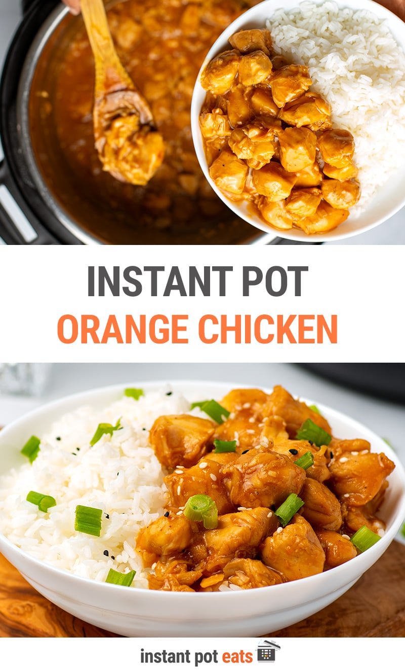Instant Pot Orange Chicken (Step-By-Step)