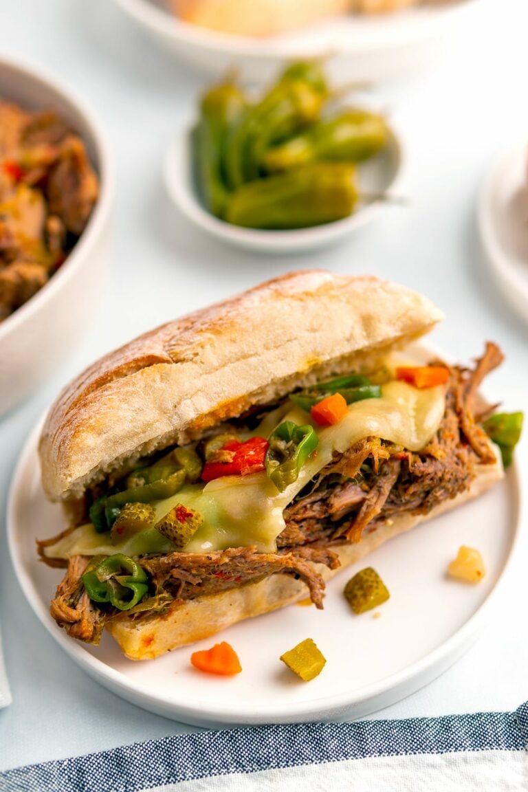 Instant Pot Italian Beef Sandwiches