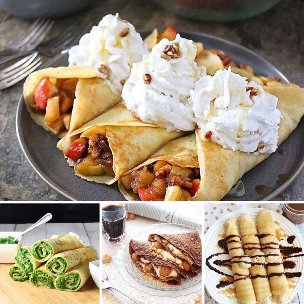 31 Sweet & Savory Crepe Filling Ideas