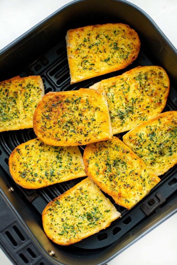 Air Fryer Garlic Bread